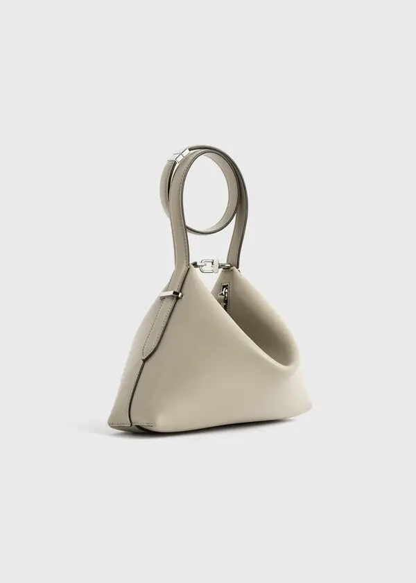 TOTEME Bevel Leather Wristlet