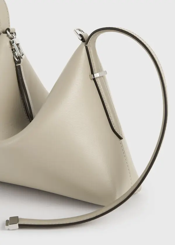 TOTEME Bevel Leather Wristlet