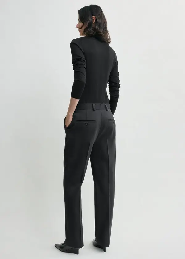 TOTEME Cropped Suit Trousers Washed