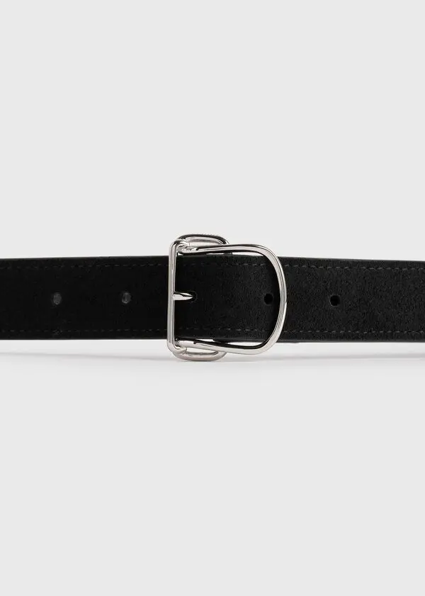 TOTEME Swirl Suede Belt