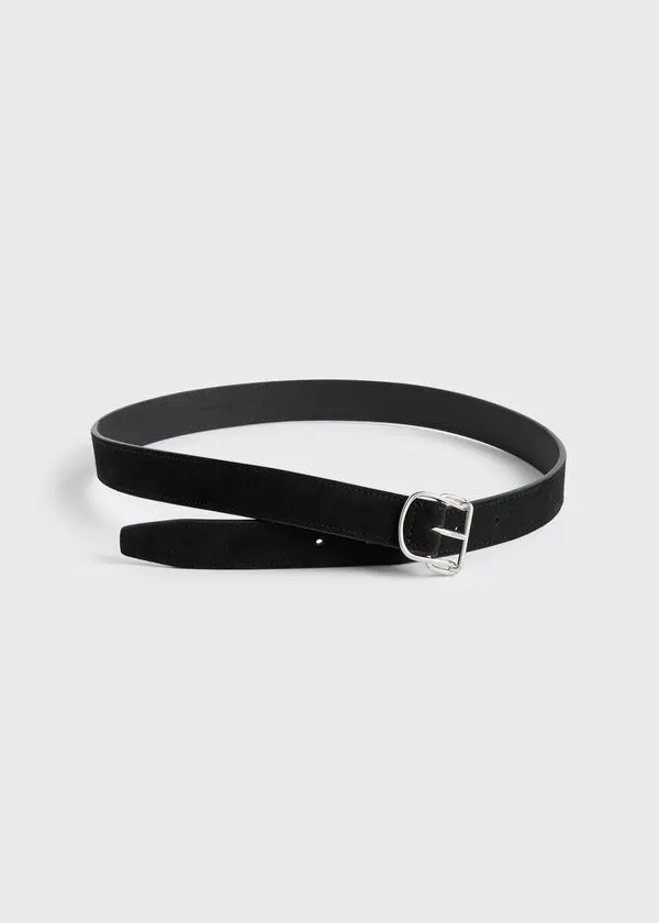 TOTEME Swirl Suede Belt