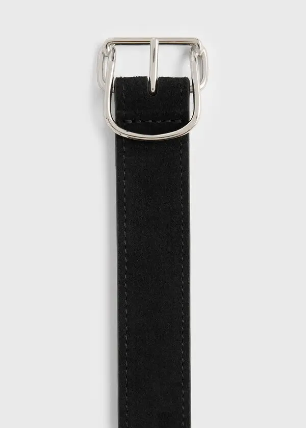 TOTEME Swirl Suede Belt
