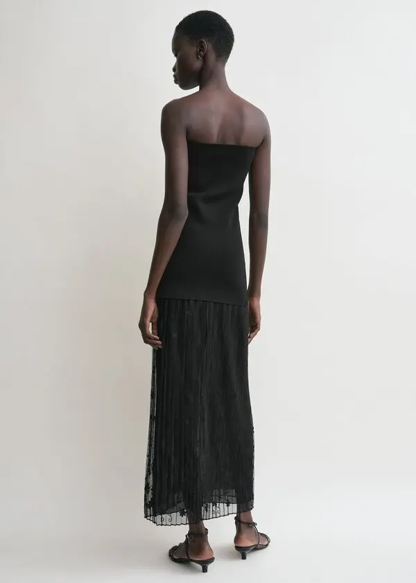 TOTEME Floral Tulle Skirt