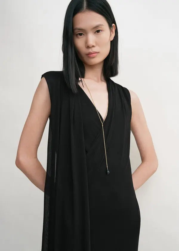 TOTEME Overlapped Scarf Dress