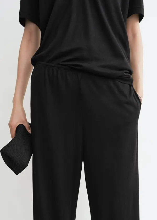 TOTEME Cotton Silk Pj Bottoms