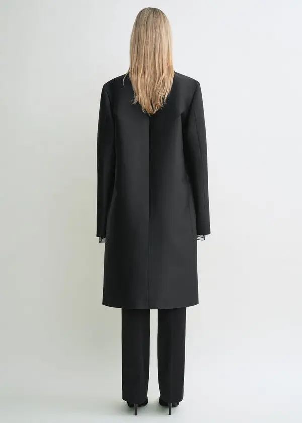 TOTEME Collarless Coat