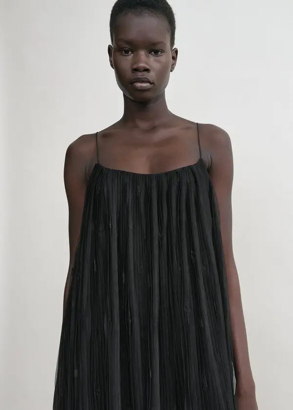 TOTEME Floral Tulle Dress