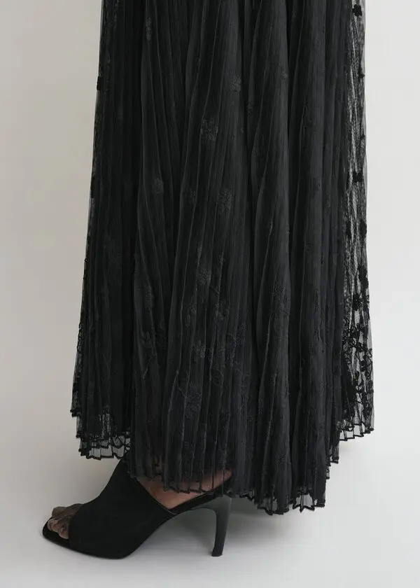 TOTEME Floral Tulle Dress