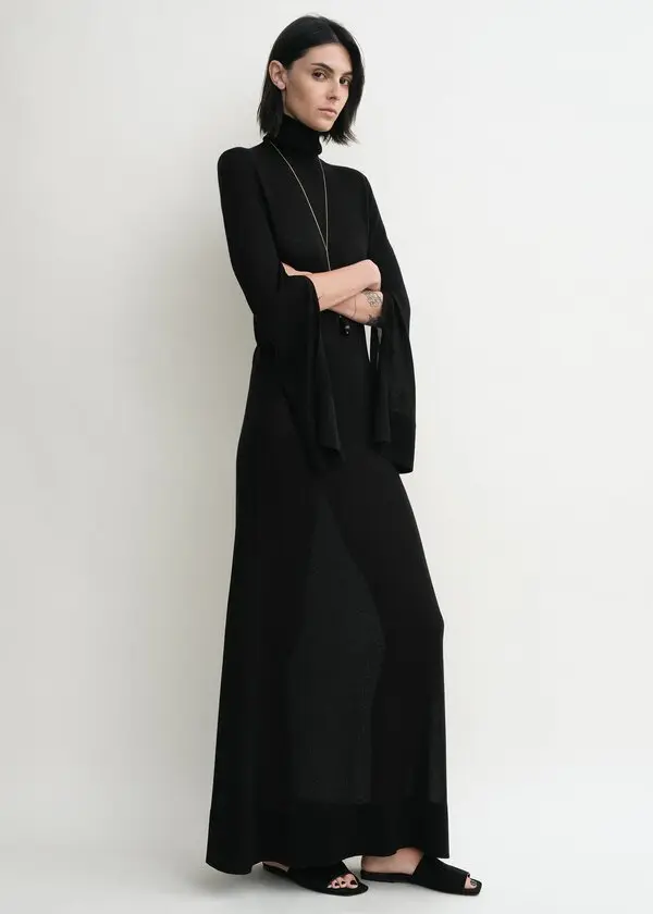 TOTEME Slit Sleeve Knit Dress