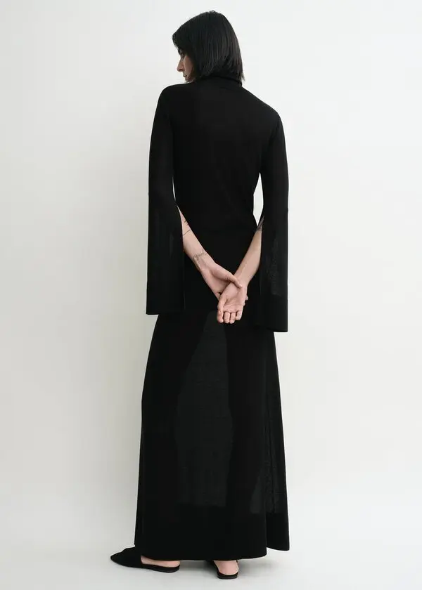 TOTEME Slit Sleeve Knit Dress