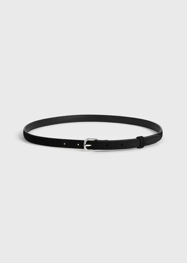 TOTEME Thin Suede Belt