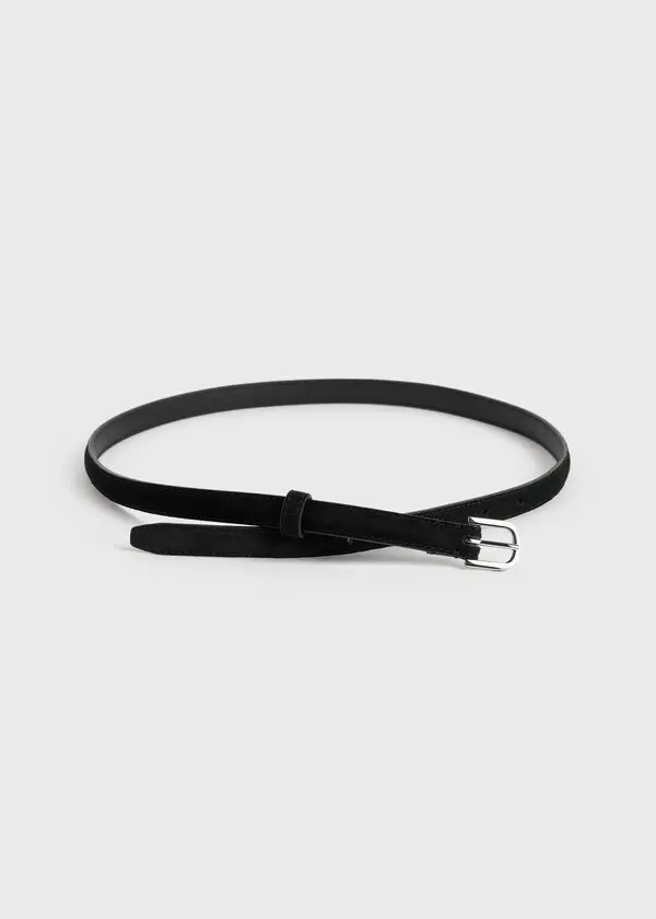 TOTEME Thin Suede Belt