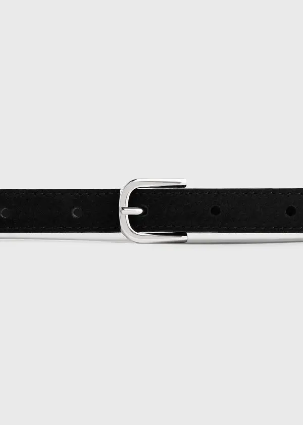 TOTEME Thin Suede Belt
