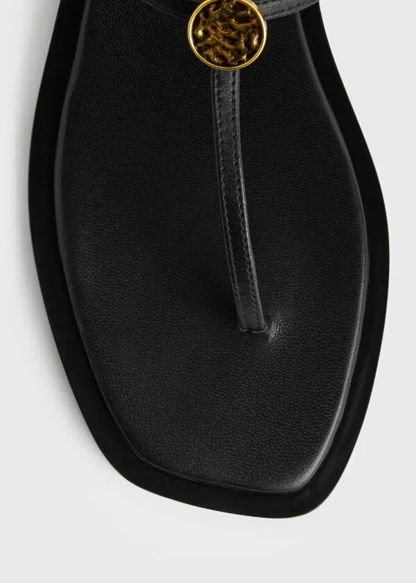 TOTEME T-strap Nappa Sandals