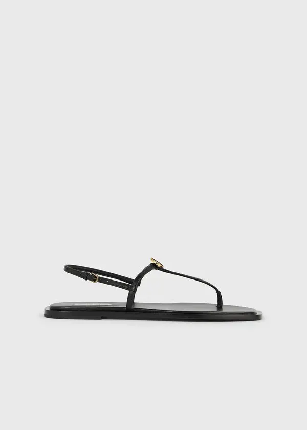 TOTEME T-strap Nappa Sandals