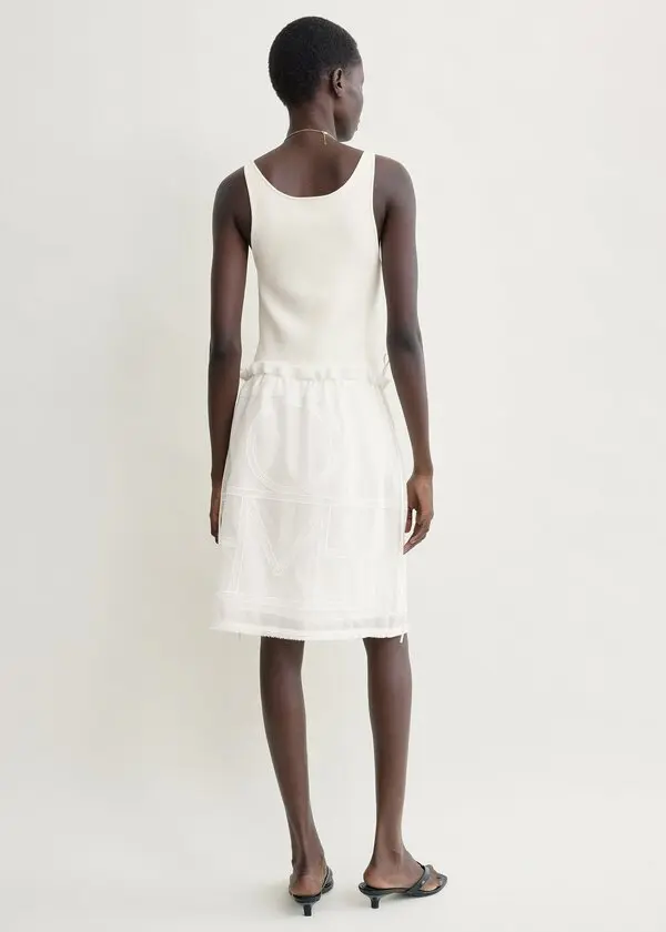 TOTEME Monogram Mini Skirt