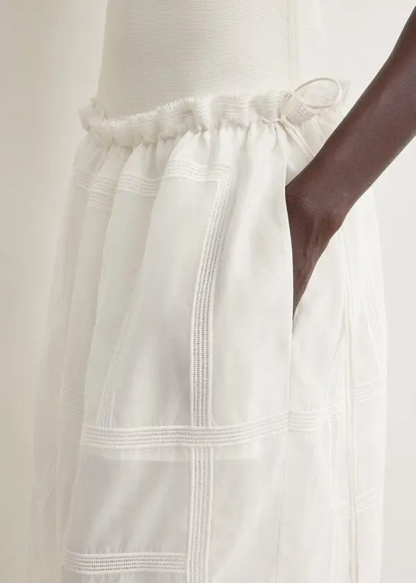 TOTEME Monogram Mini Skirt