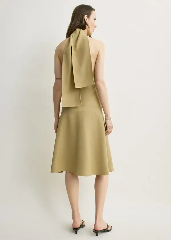 TOTEME Twist Halter Dress