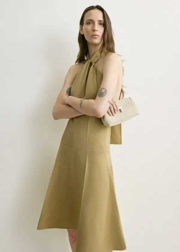 TOTEME Twist Halter Dress