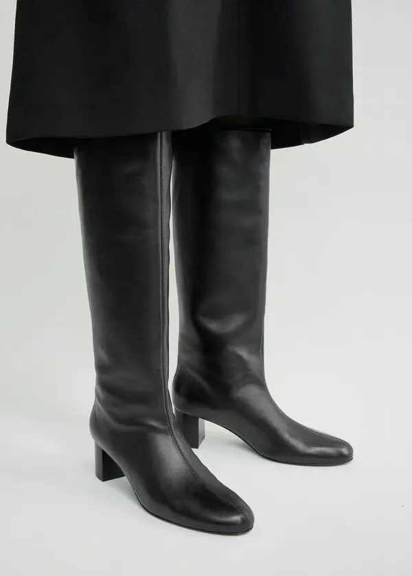 TOTEME Downtown Nappa Knee-high Boots