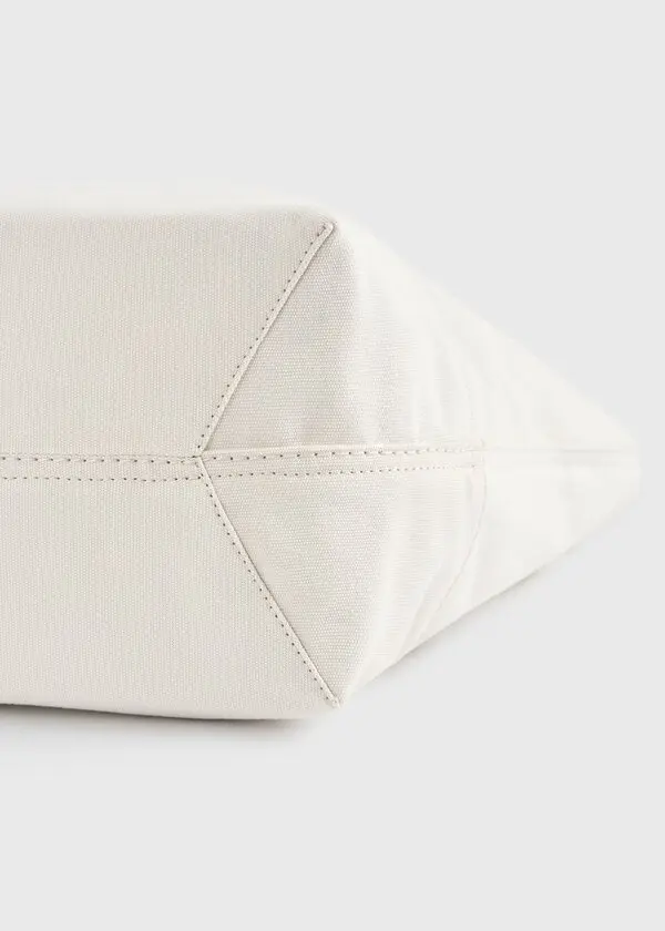 TOTEME Organic Cotton Canvas Beach Tote