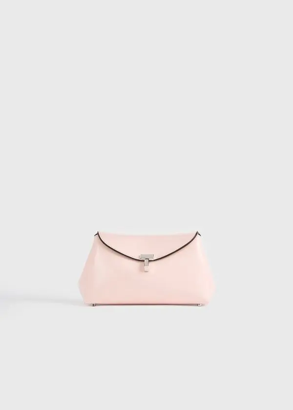 TOTEME Mini T-lock Naplack Clutch