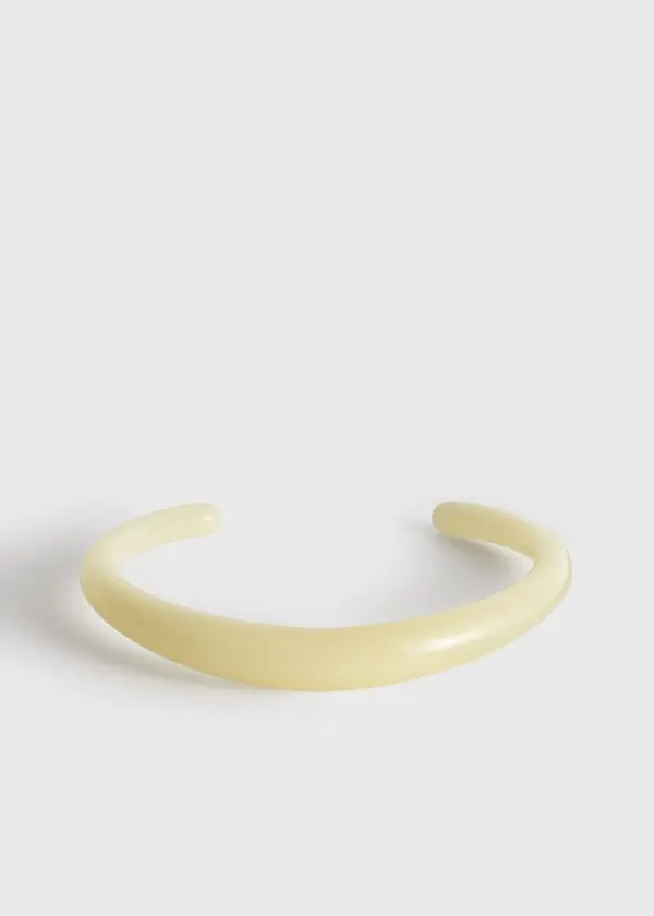 TOTEME Sculpted Resin Collar Necklace