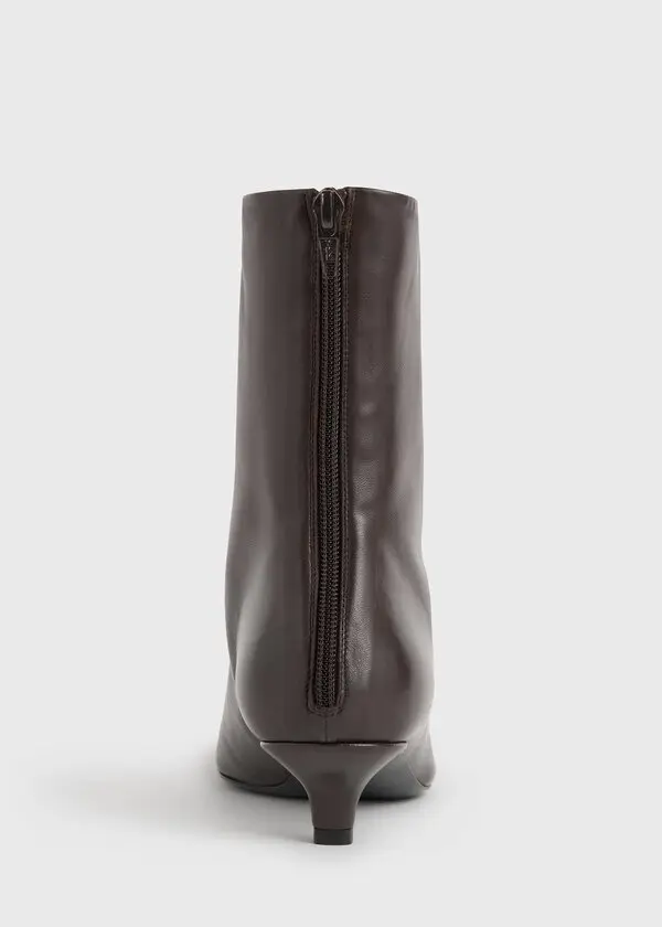 TOTEME Day Nappa Ankle Boots
