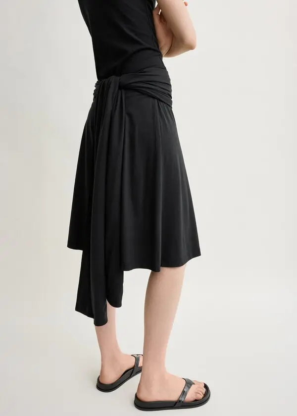 TOTEME Tie-waist Jersey Shorts