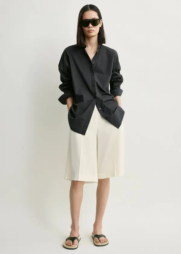 TOTEME Wide Tailored Shorts
