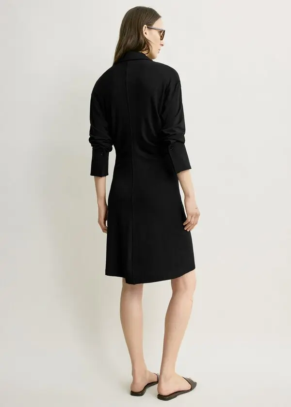 TOTEME Slouch Jersey Shirtdress