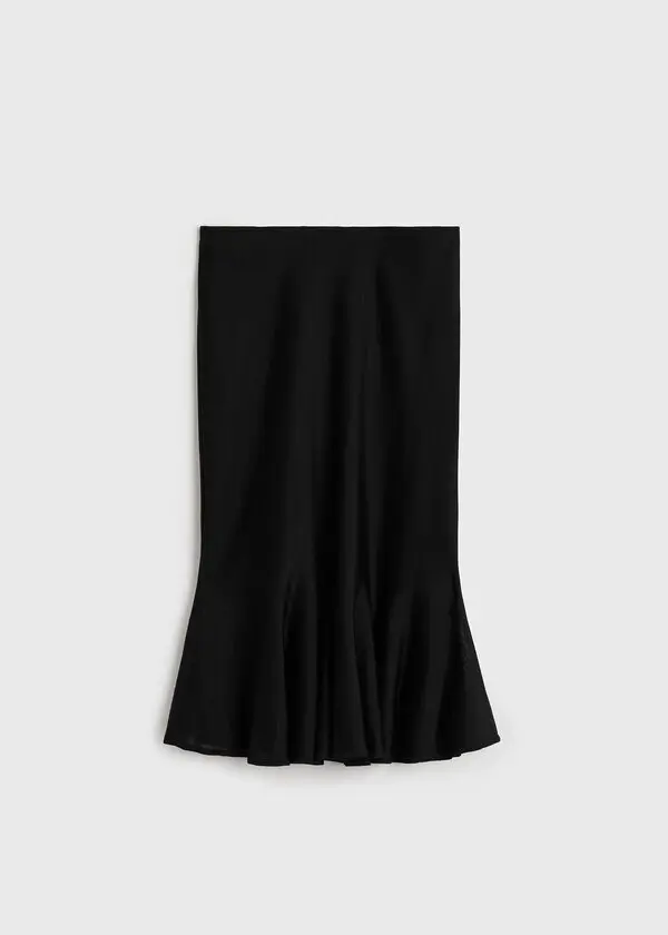 TOTEME Fluted Knit Skirt