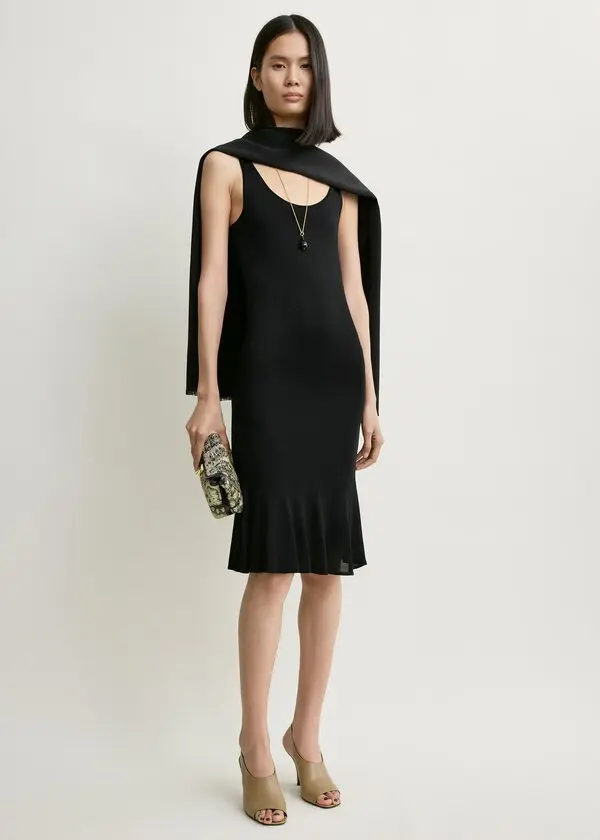 TOTEME Fluted Hem Dress