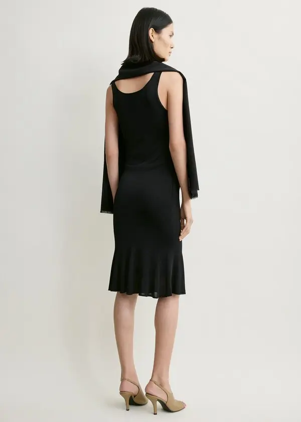 TOTEME Fluted Hem Dress
