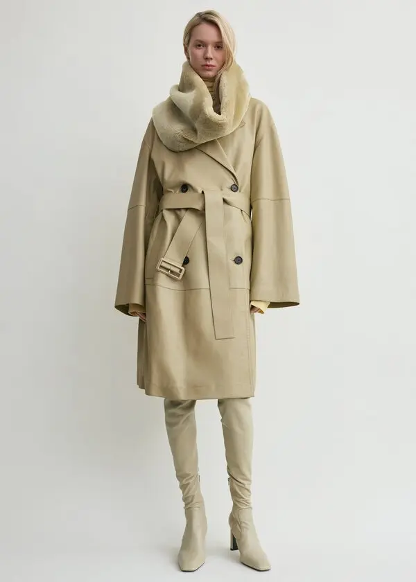 TOTEME Plush Shearling Muff