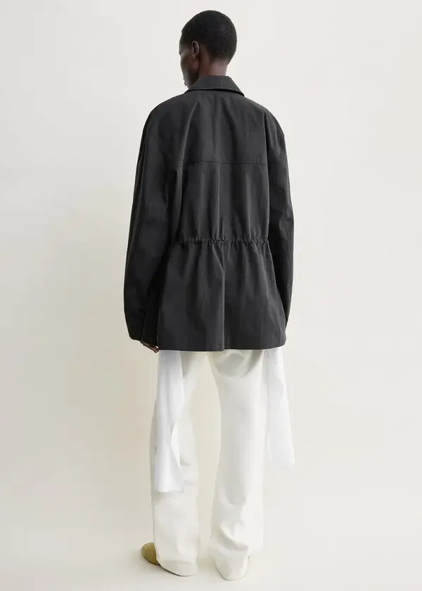 TOTEME Collared Drawstring Jacket