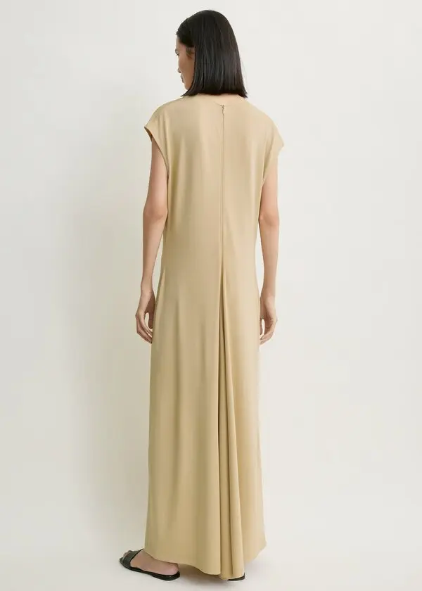 TOTEME V-neck Jersey Maxi Dress