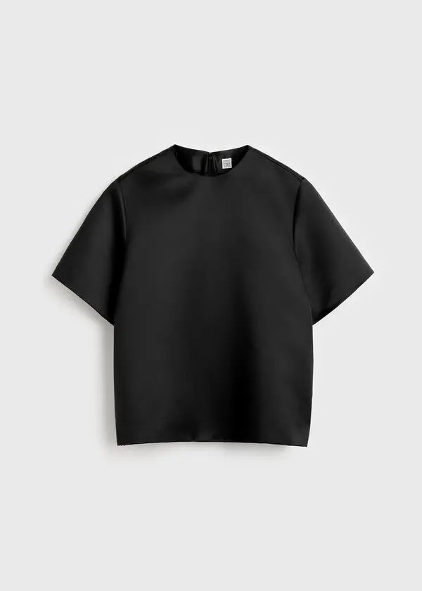TOTEME Duchess Satin Tee