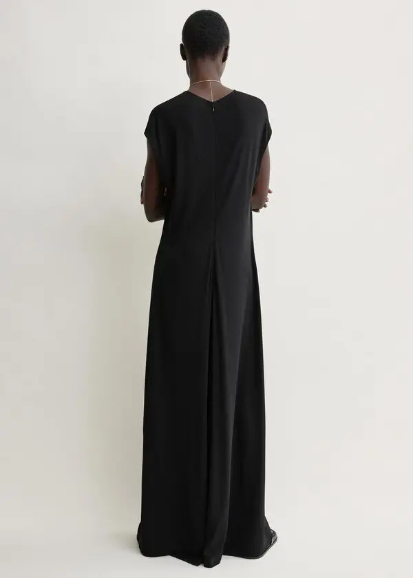 TOTEME V-neck Jersey Maxi Dress