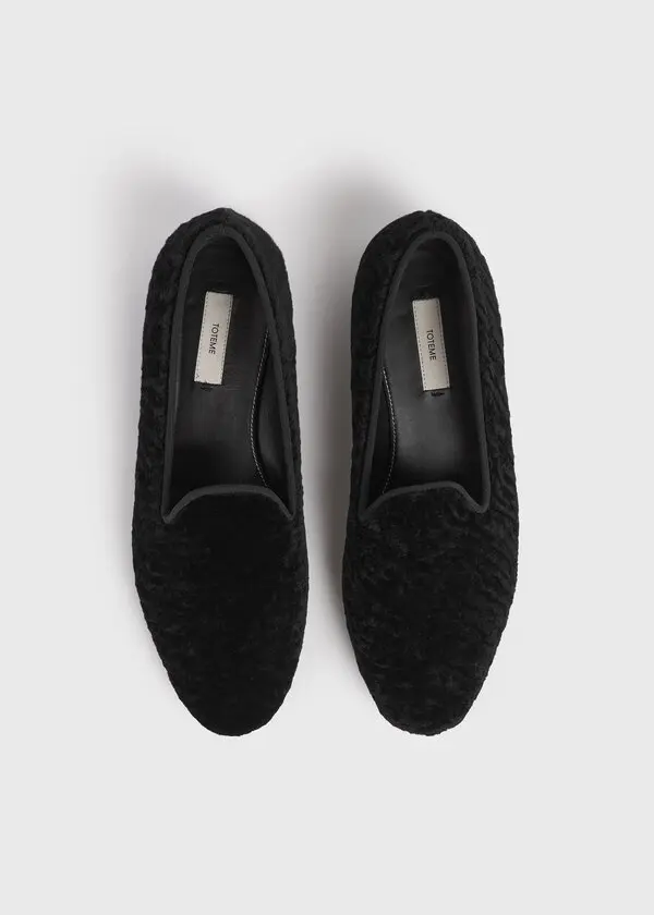 TOTEME Shearling Loafers