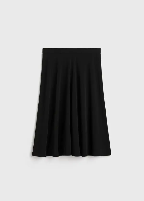 TOTEME Short Fluid Jersey Skirt