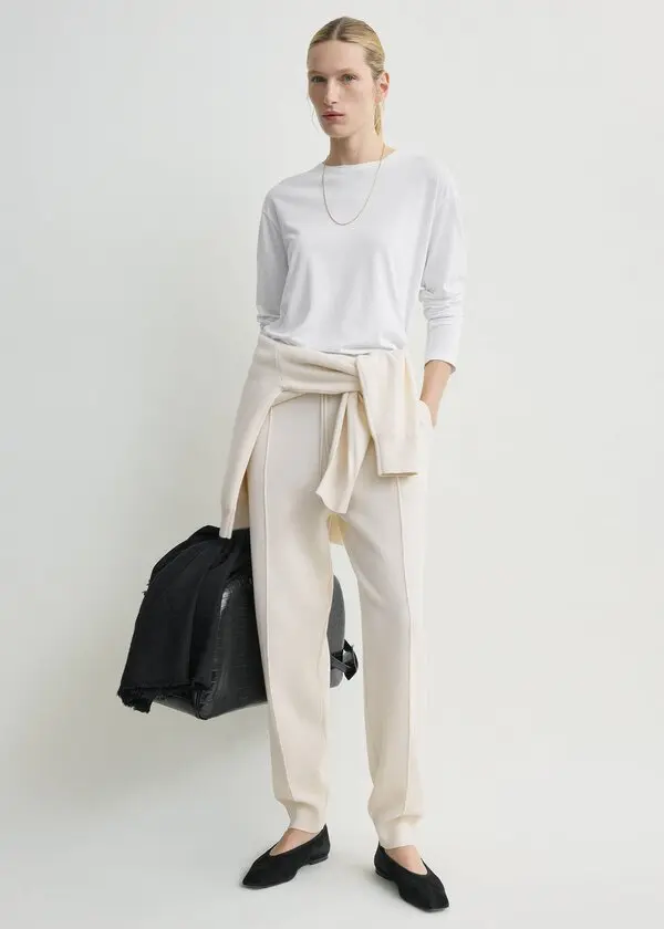 TOTEME Pintucked Sweatpants