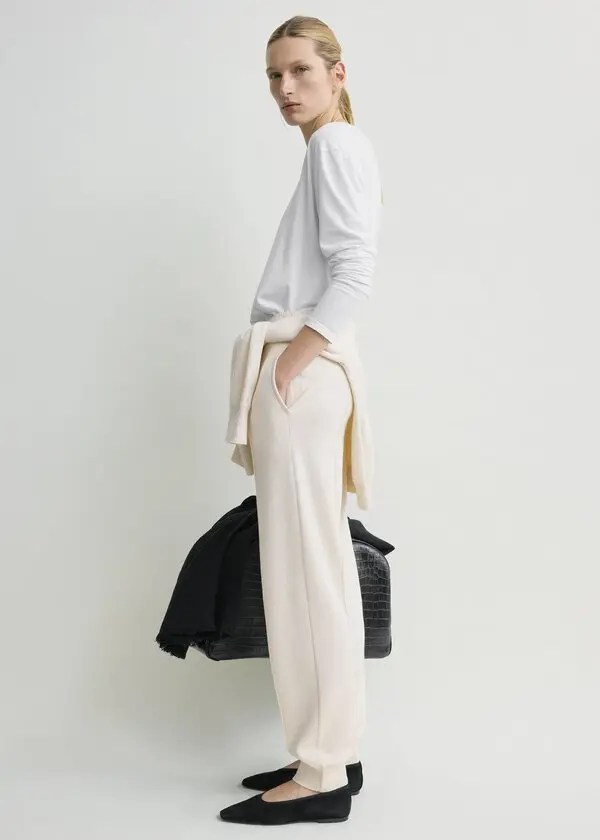 TOTEME Pintucked Sweatpants