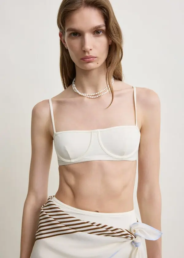 TOTEME Balconette Bikini Top