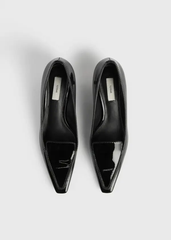 TOTEME Patent Loafer Pumps