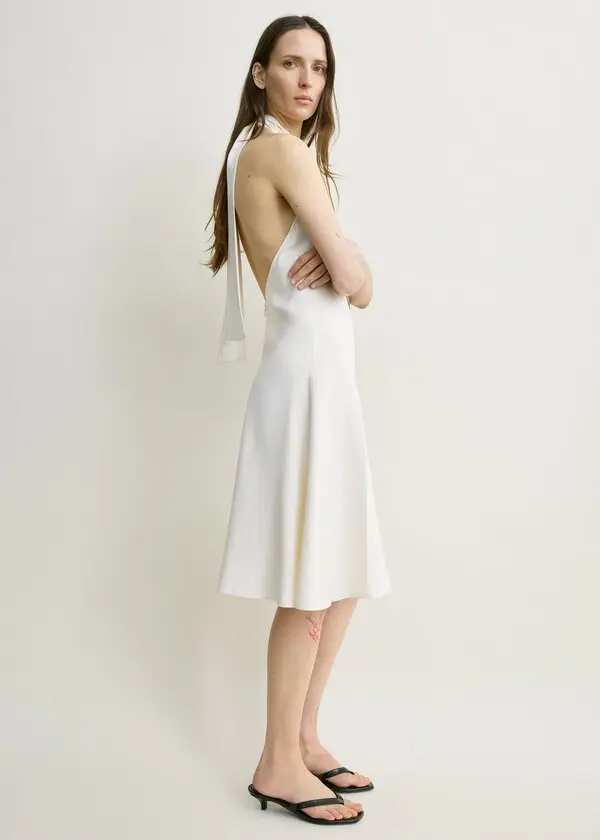 TOTEME Twist Halter Dress
