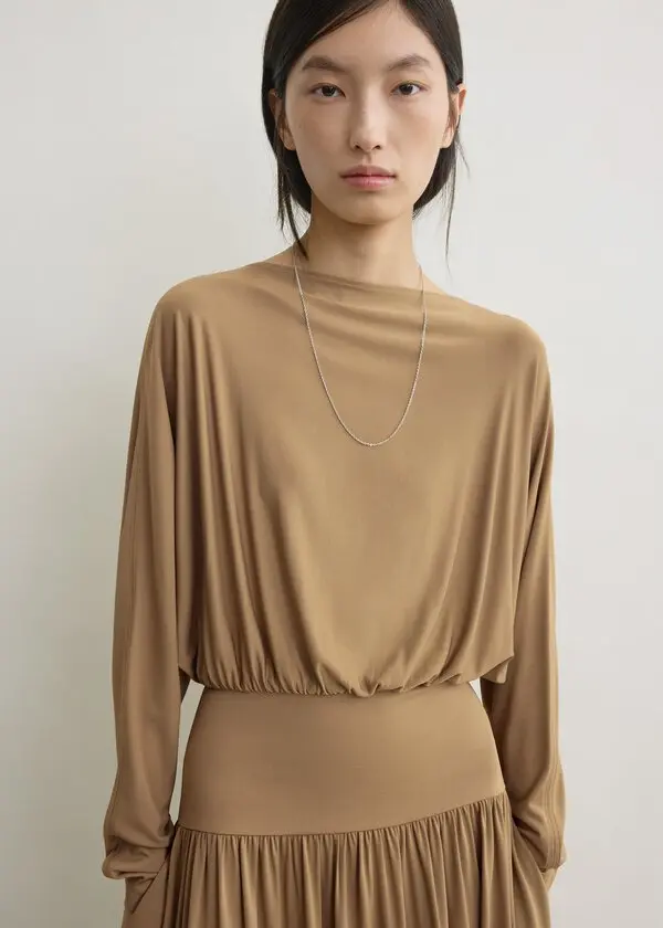 TOTEME Boatneck Jersey Dress