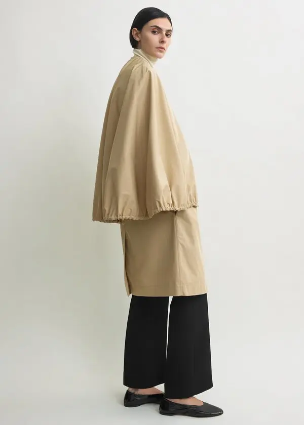 TOTEME Detachable Cape Coat