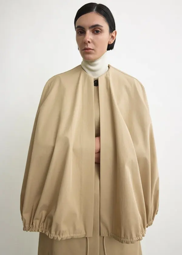 TOTEME Detachable Cape Coat