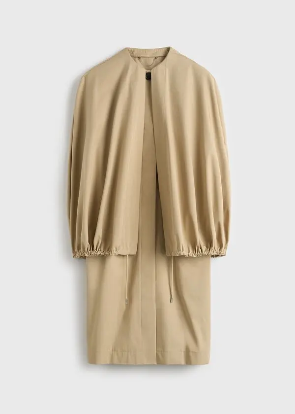 TOTEME Detachable Cape Coat